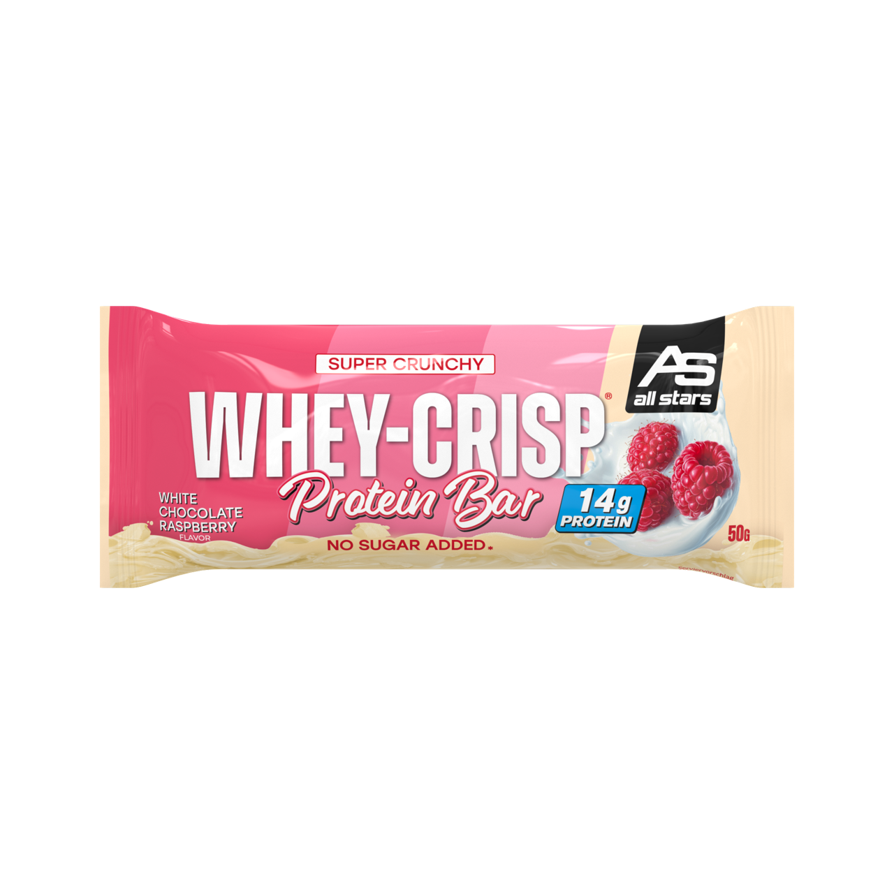 ALL STARS Whey-Crisp Proteinriegel - ohne Zuckerzusatz