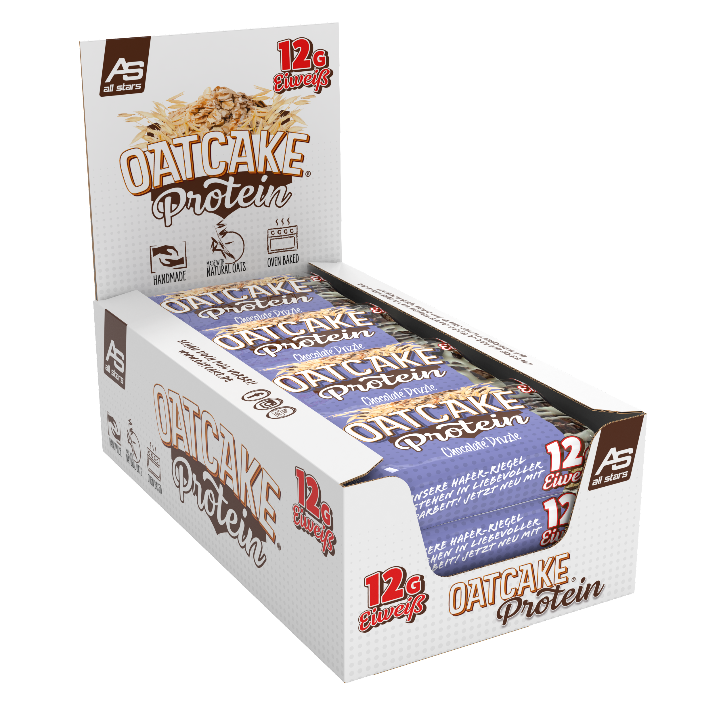 ALL STARS Oatcake Protein Riegel - leckere Haferriegel mit Protein