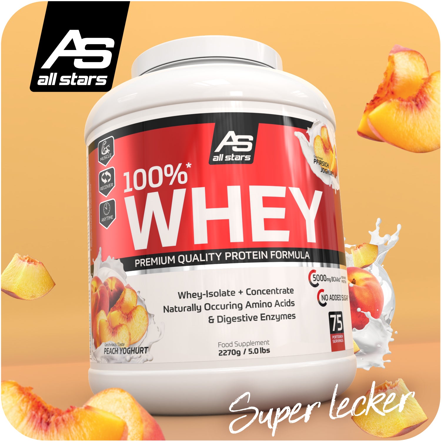 ALL STARS 100% Whey Protein - direkt vom Hersteller kaufen - Official